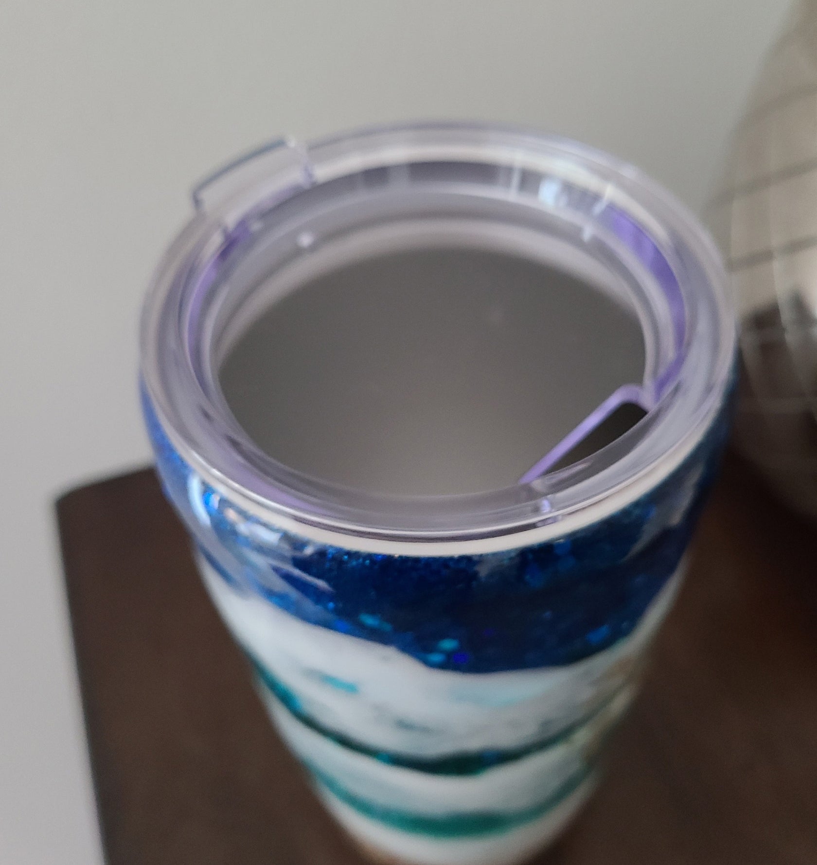 High Tides and Good Vibes, 20oz Stainless Steel Tumbler With Lid, Stra ...